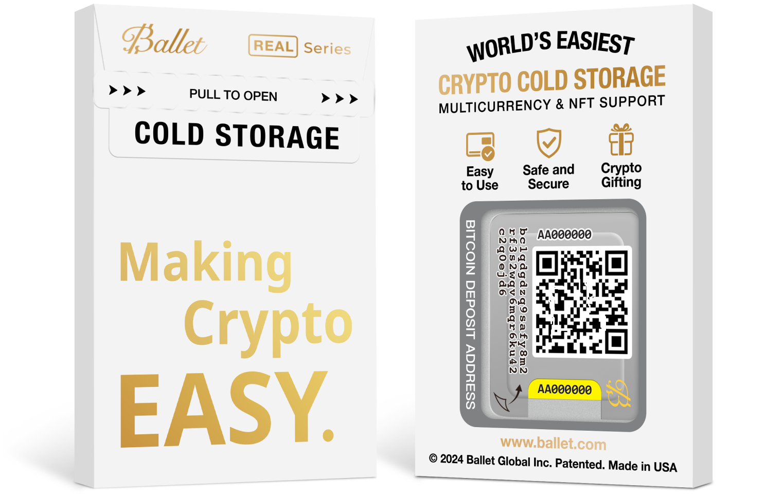 Ballet Cold Storage (BTC Wallet) – IXOLITE DMCC